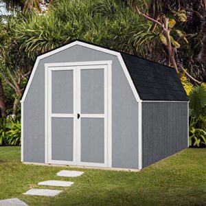 handy home products andover 8 ft. x 12 ft. gambrel storage shed