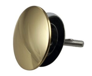 westbrass a202-01 2" kitchen sink hole cover, pvd polished brass