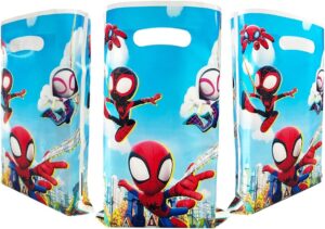 30pcs spiderman birthday party gift bags candy bags goody bags spiderman birthday party supplies decorations (2)