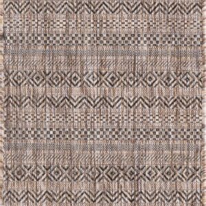 Rugs.com Outdoor Ribbon Collection Rug – 2' 2 x 3' Natural Flatweave Rug Perfect for Entryways, Kitchens, Breakfast Nooks, Accent Pieces