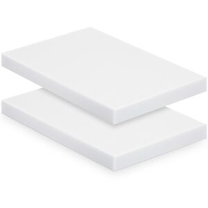 treela 2 pcs thermoform sheet white thermoform molding foams for holster and sheath making diy (12 x 8 x 1 inch)