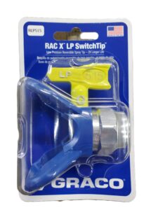 graco rlp515 low pressure rac x reversible tip with rac x guard combo