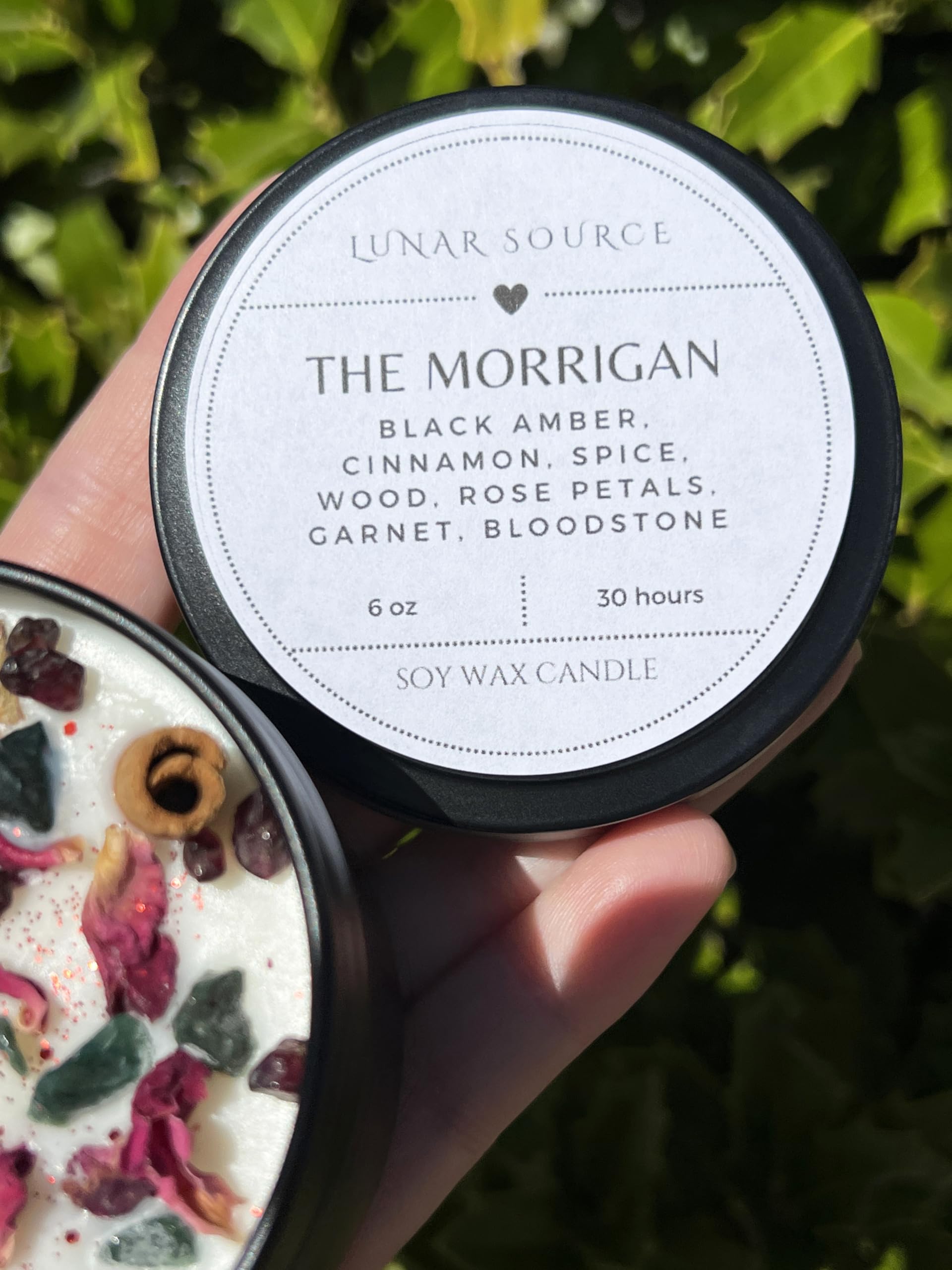 The Morrigan Ritual Candle | Phantom Goddess of War Witchcraft Altar Spell Magic Celtic Deity Gift Scented Intention Devotional Soy Candles