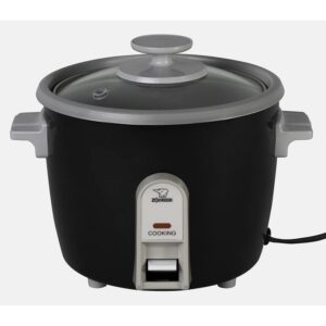 zojirushi white rice cooker/steamer (3, 6, and 10 cups) black 3 cup