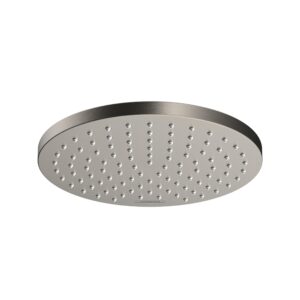 hansgrohe vernis blend 8-inch rain showerhead 1-spray full in brushed nickel, 2.5 gpm, 26271821