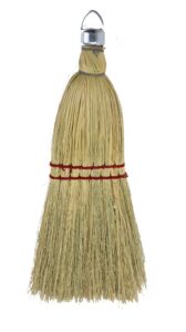 heavy duty hand made whisk broom made in central pa (12 inch)