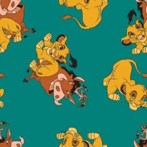 the lion king fabric- 1 yard 58"/60" fleece fabric