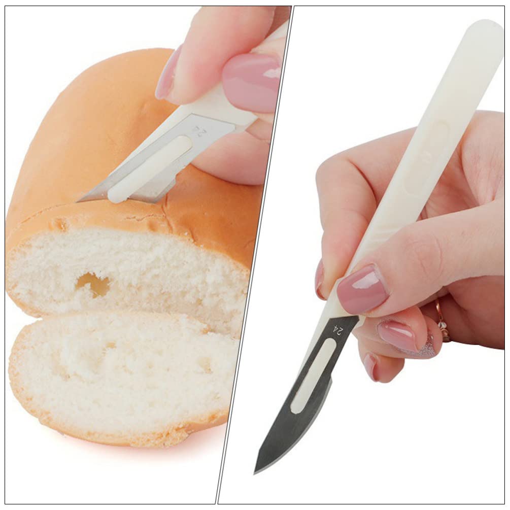 3pcs Bakers Lame Bread Score Tool Curve Bread Knife Dough Scoring Bread Slicer Tool with Handle Baking French Cutter For Bread Baker