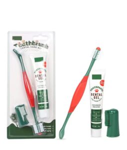 windhunt a series of sets for pets tooth protecting and cleaning. including toothpaste,toothbrush and fingerbrush.preventing tartar buildup and plaque.beef flavor.(large)