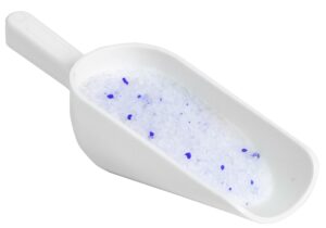 sterile lab scoop, 8 oz. capacity, disposable, white (pack of 10)