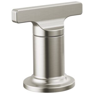 delta faucet h590ss-pr tetra handle, lumicoat stainless