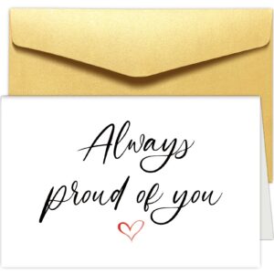 chenive graduation card, congratulations on grad card, encouragement card, well done card, new job card, always proud of you card