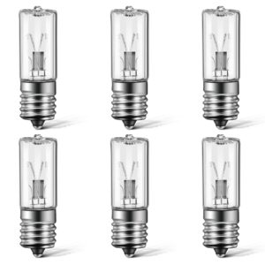 qualirey 6 pack lb1000 uvc replacement light bulbs compatible with germguardian gg1100w, gg1000, gg1100b, gg1000ca, lb-1000, ggh200, 661000ca air purifier 3w 10v uvc lamp bulb