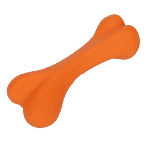 dog dental chews toy, teeth grinding cleaning dog bone toy bite resistant interactive rubber for pet supplies for dog (s)