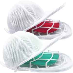 hat washer cage hat cleaner, baseball cap washing cage hat washer for washing machine, hat washer for baseball caps for washing machine or dishwasher, baseball hat cleaning protector frame cage