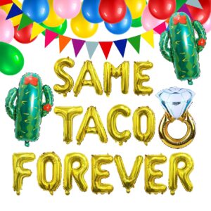 mexican fiesta bachelorette party decorations supplies same taco forever bridal shower decor bride balloons lesbian bachelorette decorations bride to be bachelorette balloons naughty nashville