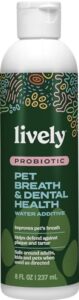 lively pet breath & dental health water additive