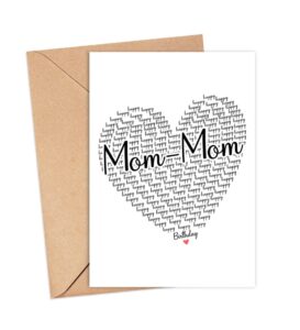 happy birthday mom-mom card - cute happy birthday - birthday greeting card - sweet birthday card for mom-mom - anniversary-thank you card - heart happy birthday mom - i love you mom-mom card