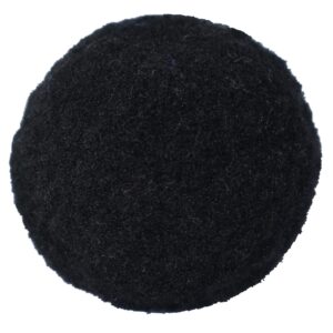 2 inch black pom poms balls pompom (30 pack) large for kids arts and crafts