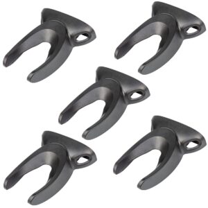 venrea universal barcode scanner holder, barcode scanning holder, barcode reader rack bracket wall mount accessiors fit for most scanner barcode scanners label readers (5pcs-style u)