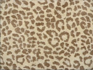 58" wide leopardo chenille upholstery (sand)