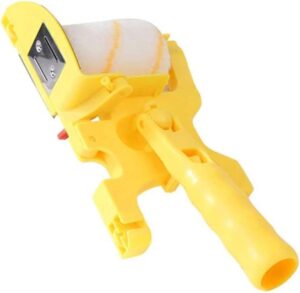 clean-cut paint edger roller brush safe tool for home room wall ceilings,doors,window,baseboards,chair rail (multicolor)