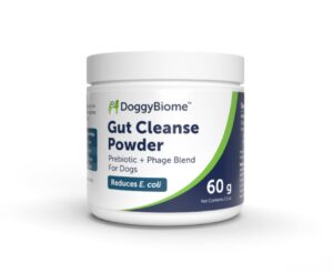 animalbiome dog prebiotic gut cleanse powder to support a healthy gut - doggybiome