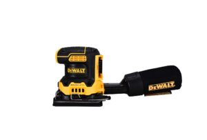 dewalt dcw200b 20v cordless 1/4" sheet variable speed sander (tool only)