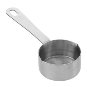 noodles cooker pot sauce pan stainless steel saucepan butter warmer measuring pan milk warmer pot with dual pour spout sauce pot cooking pot for kitchen butter warming 60ml