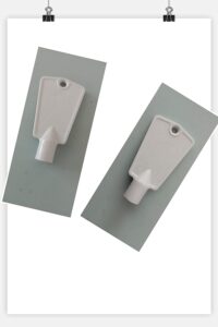 297147700 freezer door key - pack of 2