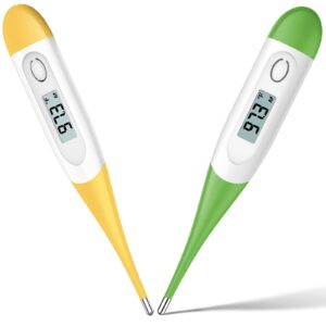 bundle of digital oral thermometer for adults, digital thermometer for fever