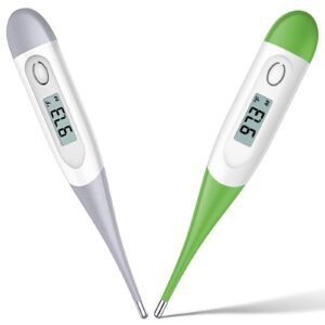 bundle of digital oral thermometer for adults, digital thermometer