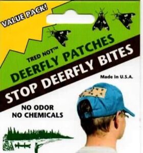 deerfly patches/deer fly repellent patch (12 pack)