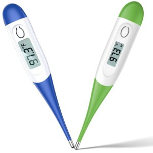 bundle of digital thermometer for adults, digital oral thermometer