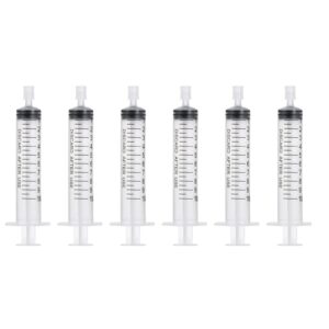 6 pack 10ml liquid dispenser, liquid extraction syringe pump for travel atomizer spray bottle