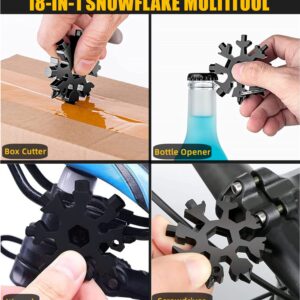 Gifts for Men, Birthday Gifts for Men, Christmas Gifts for Men, Dad, Boyfriend, Husband - Mens Gifts Ideas, Anniversary Unique Gifts for Men, Cool Gadgets for Men with Tumbler Snowflake Multitool Pen