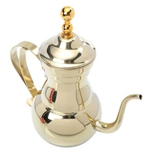 showeroro arabic coffee pot tea kettle for stovetop whistling teakettle coffee maker pot cold wine lemonade decorations hand brewing tea pot make tea dripping water turkey stainless steel