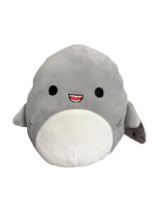 squishmallows, soft pillow pals, join the squad, (gordon the shark) 7 inches