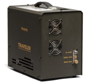 benjamin traveler air compressor for pcp air rifles with digital pressure guage