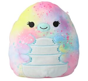 squishmallows by kellytoys, ultra soft, pillow pals. spring and disney squads (moonie the waterbear, ultra rare, gold tag (7.5 in))