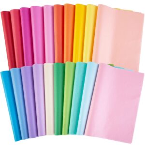 koogel tissue paper bulk, 330 sheets gift wrapping paper craft tissue paper 20 colors 14x10 inch for holiday birthday gift wrapping diy project