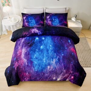 helloosuu galaxy bedding twin,girls purple comforter set,twin size comforter set for boys kids,teen girl bedding set twin,space bedding,kids comforter set for girls,twin girl comforter set