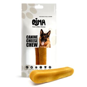 pima - canine cheese chews, natural yak chews for dogs 55 lbs or larger, lactose-free yak cheese dog chews, yak chews for large dogs with protein and vitamin e, d and a, extra large, 1 chew, 5.3 oz