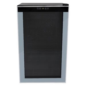 west bend wb340wcnb wine cooler, 3.3-cu.ft, black