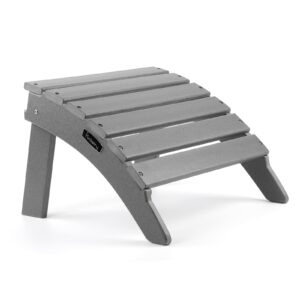 funberry adirondack ottoman, adirondack foot rest,easy storage outdoor foot rest,adirondack chair footstool,patio foot stool,outdoor ottomans and footstools