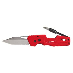 shishuvin for milwaukee 48-22-1540 fastback 5 in 1 folding pocket knife length 8.75 in height 1 in width 2 in