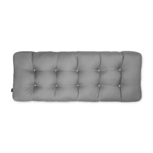 classic accessories outdoor bench cushion, moon mist, 54" w x 18" d x 5" thick, outdoor bench, bench cushions, outdoor cushions