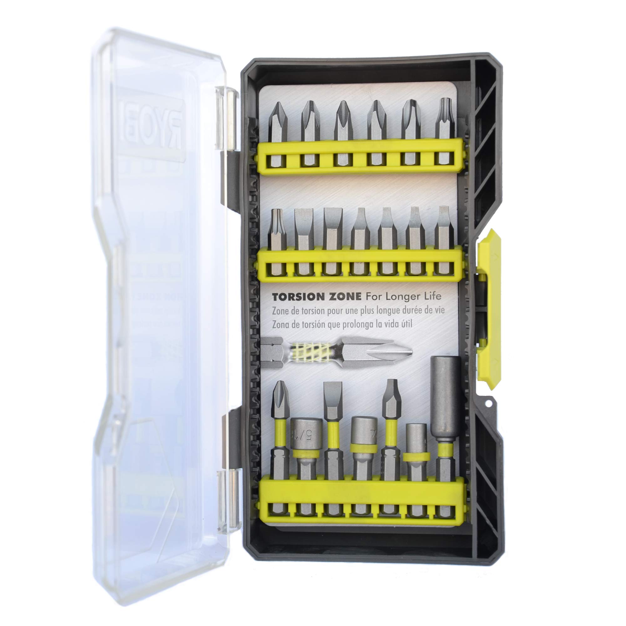 USB Lithium Screwdriver Bundle with Ryobi Cordless Screwdriver, USB Lithium 2.0 Ah 4-Volt Lithium-ion Rechargeable Battery, USB Charging Cable, Multipurpose Drill Bit Set and 16 Inch Buho Tool Bag