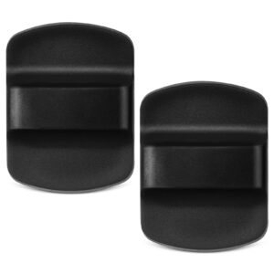 2pcs magnetic slider replacement for yeti magnetic lids no spil lids covers top magnetic sliders for 10 oz 14 oz 16 oz 20 oz 26 oz 30 oz (2black)