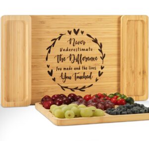 wedding gifts for couples, mr and mrs engagement gift, bridal shower gifts for bride, newlywed couples present for husband & wife -cheese board set, charcuterie boards